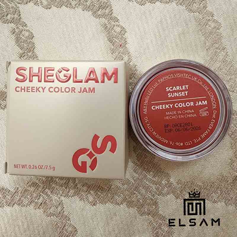 رژگونه شیگلم sheglam cheeky color jam - elsamshop